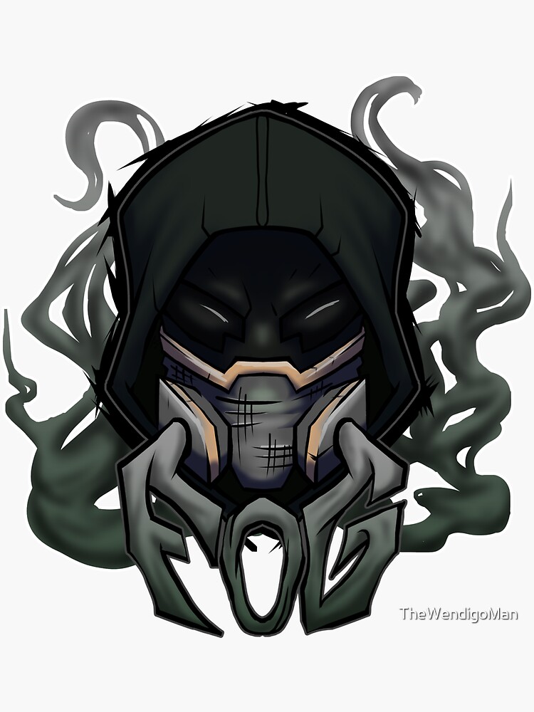 "Fog" Sticker by TheWendigoMan | Redbubble