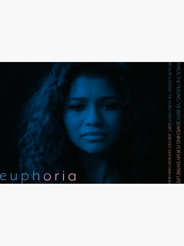 "Euphoria "Rue" Quote Edit" Sticker by teresart1 | Redbubble