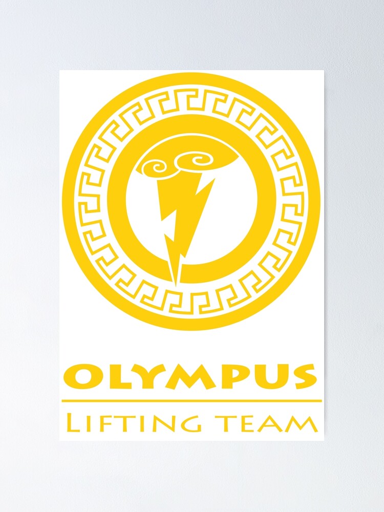 "Hercules Olympus Lifting Team" Poster for Sale by Rampantarts | Redbubble