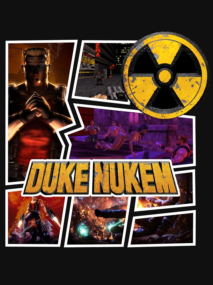 "Duke Nukem" T-shirt for Sale by prostyle | Redbubble | duke t-shirts ...