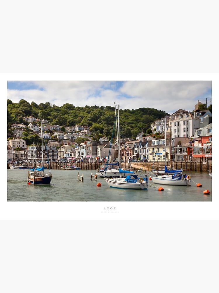 "Looe, Cornwall" Poster by andrewroland | Redbubble