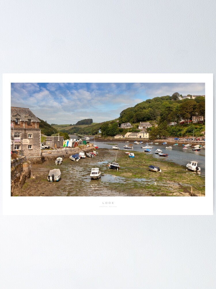 "Looe Estuary, Cornwall" Poster by andrewroland | Redbubble
