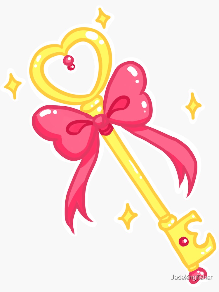 "A Magical Key!" Sticker for Sale by Jadekingfisher | Redbubble