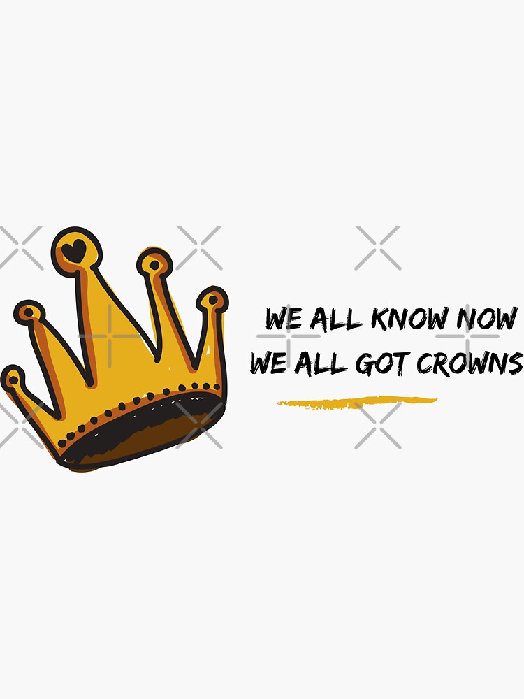 "We All Know Now We All Got Crowns - Taylor Swift Lover Album YNTCD ...