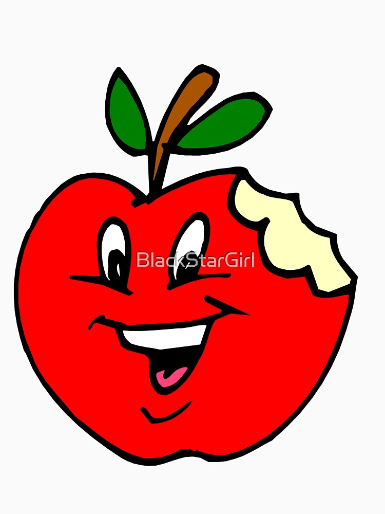 "Cute Apple" T-shirt for Sale by BlackStarGirl | Redbubble | apples t ...