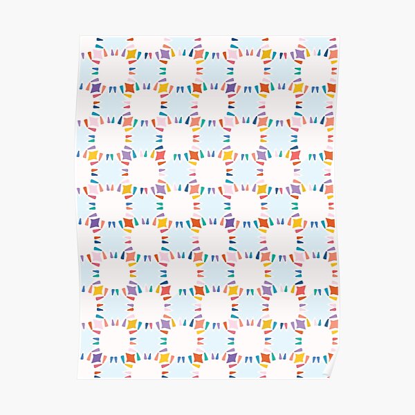 "Rainbow sun ray cut out shapes. Vector pattern seamless background ...