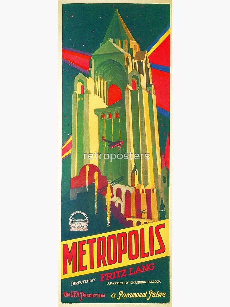 "METROPOLIS Directed by Fritz Lang 1927 Hollywood Sci Fi Vintage Movie ...