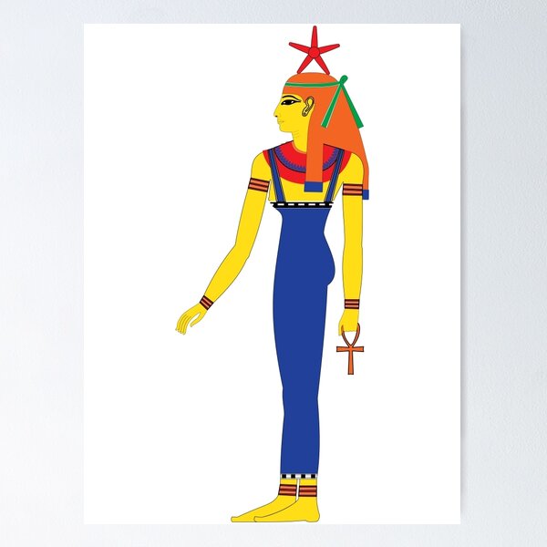 "Sopdet [FRESH Colors] | Egyptian Gods, Goddesses, and Deities" Poster ...