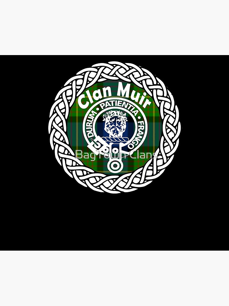 "Clan Muir surname last name tartan crest badge" Travel Mug by ljrigby ...