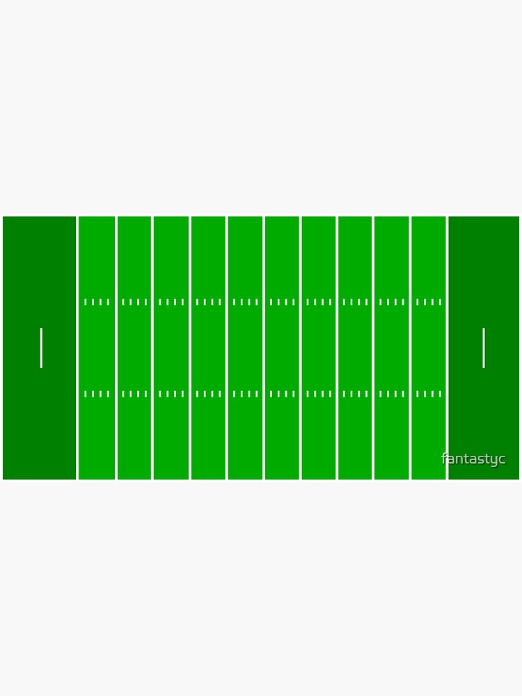 "Football field" Sticker for Sale by fantastyc | Redbubble