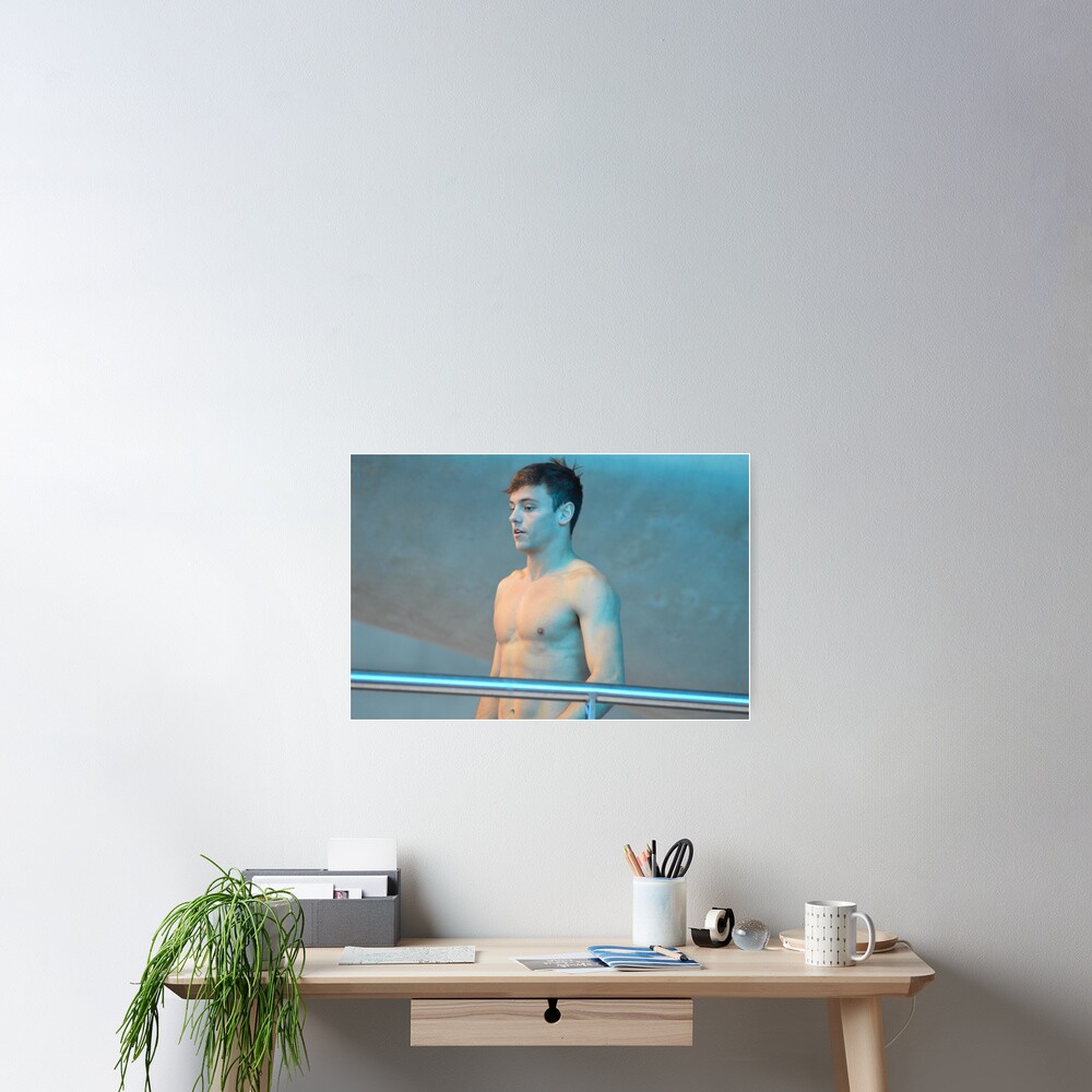 "Tom Daley 2016" Poster by katonym | Redbubble