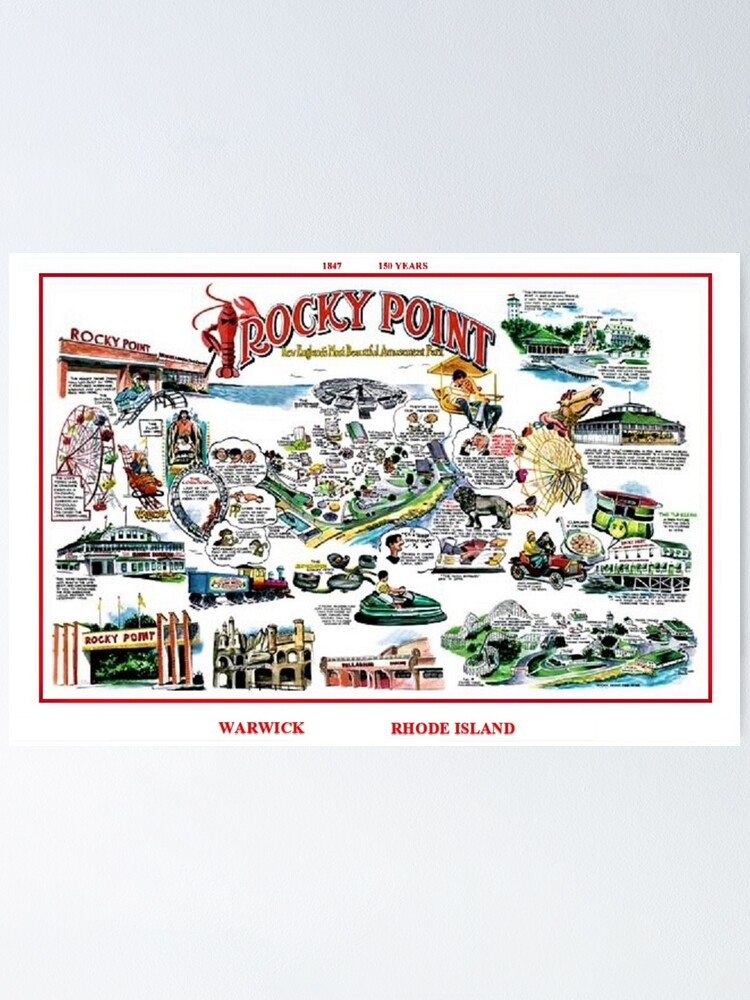 "Rocky Point Amusement Park - Rhode Island" Poster for Sale by jferro67 ...