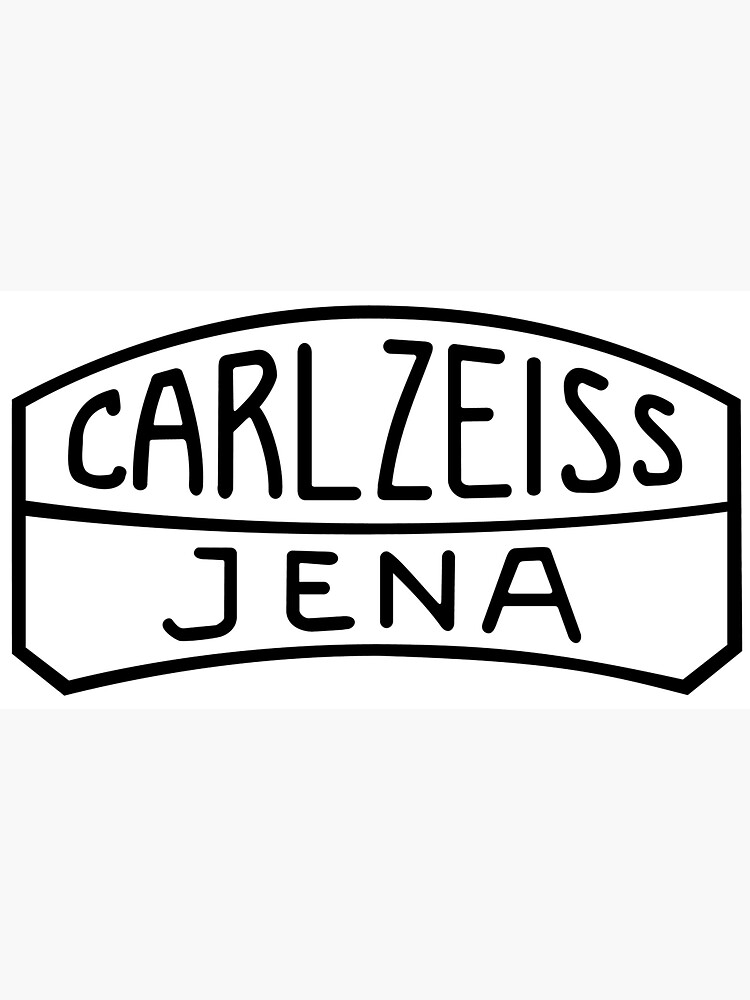 "Carl Zeiss Jena Sticker" Sticker for Sale by vivieno | Redbubble