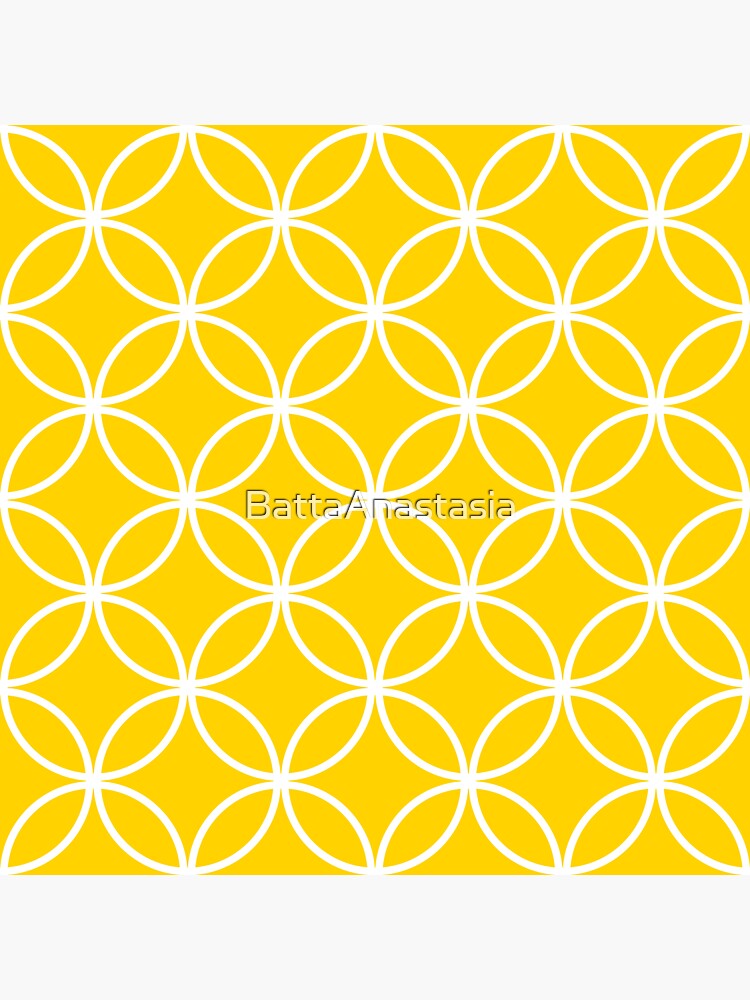 "Overlapping circles " Sticker by BattaAnastasia | Redbubble