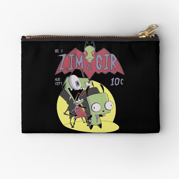 "Zim and Gir" Zipper Pouch for Sale by xMorfina | Redbubble