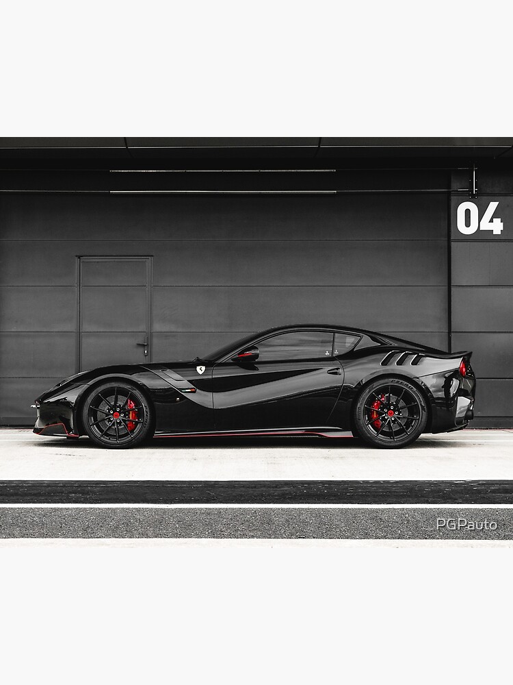 "Ferrari F12TDF" Poster for Sale by PGPauto | Redbubble
