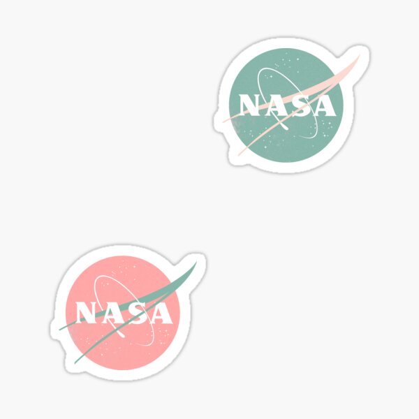 Pastel Nasa Stickers | Redbubble