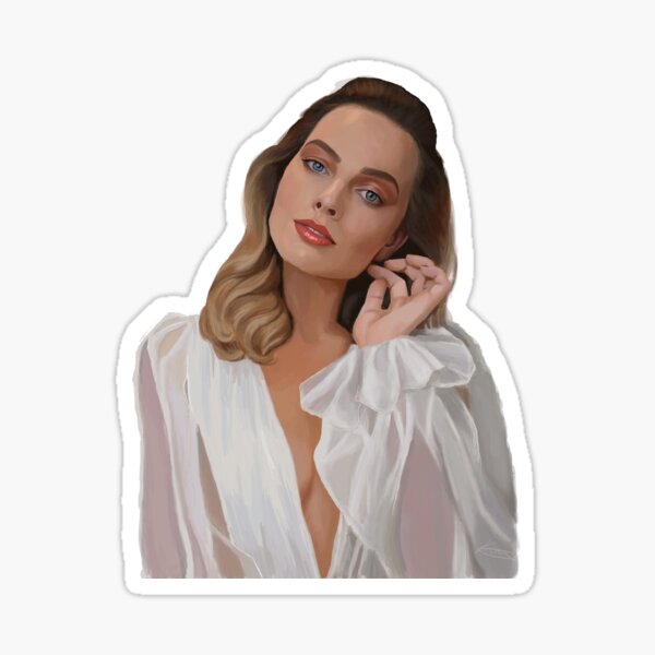 "Margot Robbie - Classic Hollywood" Sticker for Sale by brainbag ...