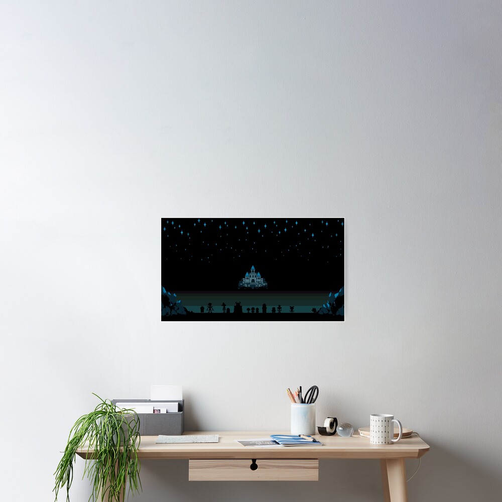 "UNDERTALE Castle" Poster for Sale by discordantly | Redbubble