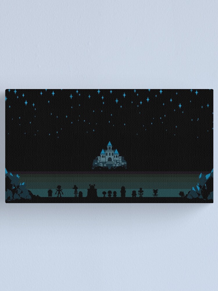 "UNDERTALE Castle" Canvas Print by discordantly | Redbubble