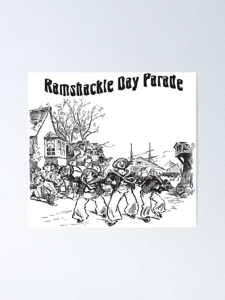 "Ramshackle Day Parade" Poster by Collective0013 | Redbubble
