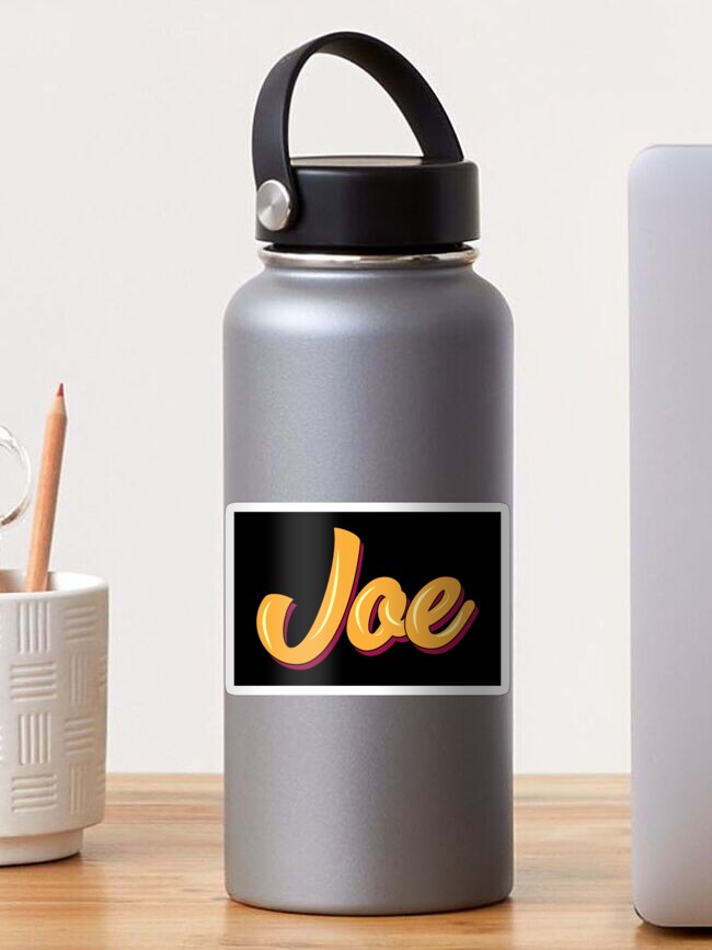 "Joe" Sticker by JonathanP514 | Redbubble