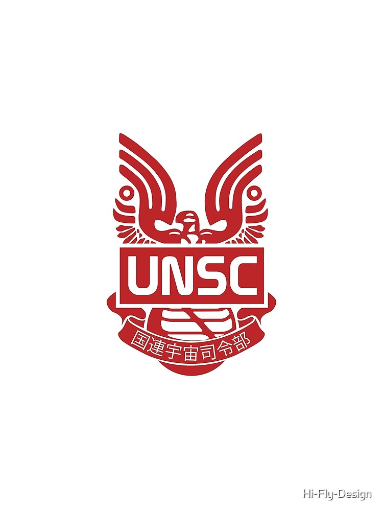 "UNSC Emblem: Gamer Ultimate (Red)" Sleeveless Top by Hi-Fly-Design ...