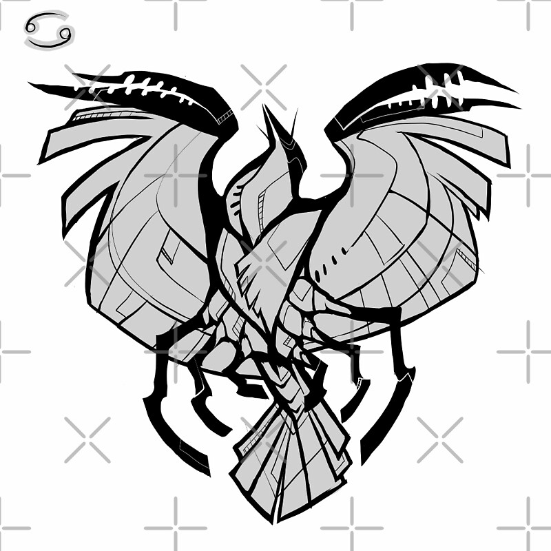 "DoubleZodiac - Cancer Rooster" by Disasters | Redbubble