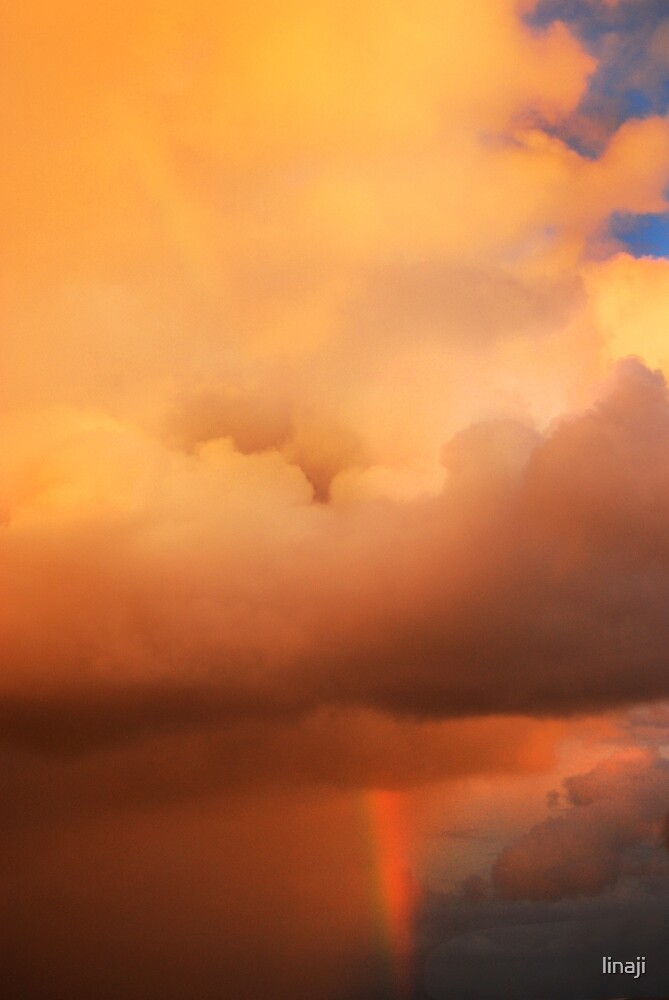 "Shooting out a Rainbow" by linaji | Redbubble