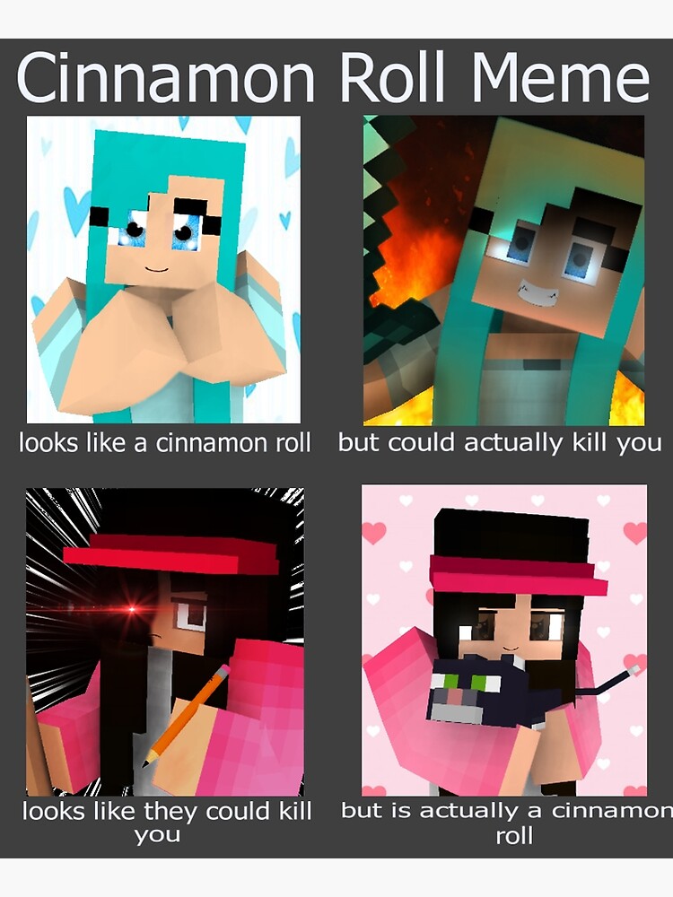 "Cinnamon Roll Meme" Art Print for Sale by The-Ex-Studios | Redbubble