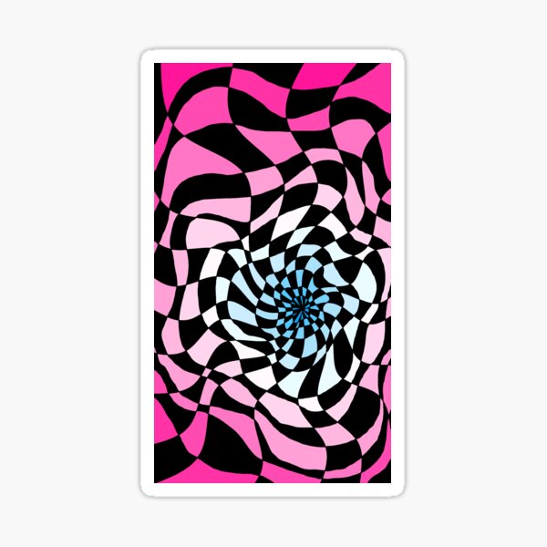 "Abstract Doodle - Trans flag colors " Sticker for Sale by RisRando ...