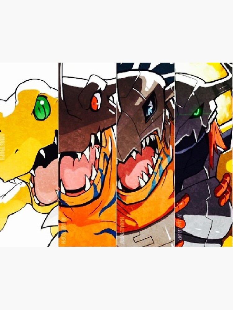 "Greymon evolution" Art Print for Sale by Digital-HERO100 | Redbubble