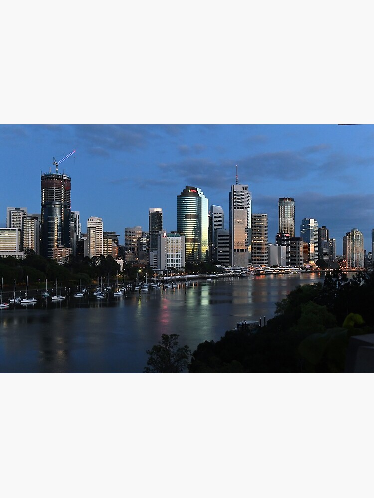 "Brisbane City At Dawn. Queensland, Australia" Poster for Sale by ...