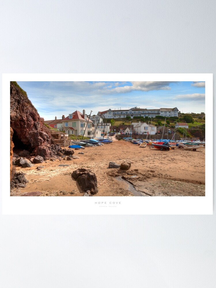 "Hope Cove, Devon" Poster for Sale by Andrew Roland | Redbubble