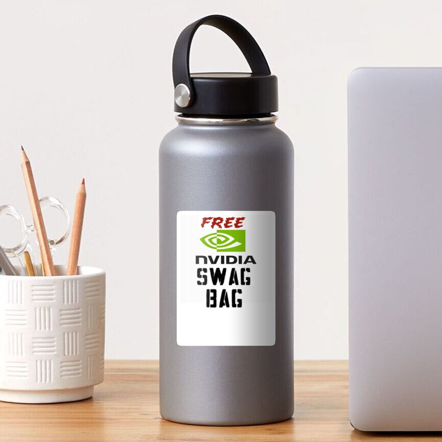 "FREE nvidia swag bag" Drawstring Bag for Sale by DrStevenBrule | Redbubble