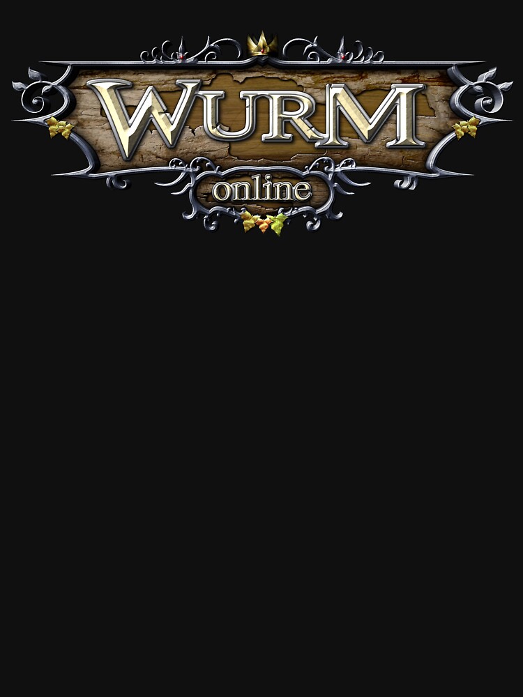"Wurm Online Logo" T-shirt for Sale by WurmOnline | Redbubble | wurm t ...