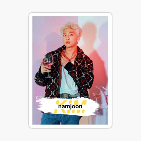 "Namjoon BTS" Sticker for Sale by marisaurban | Redbubble