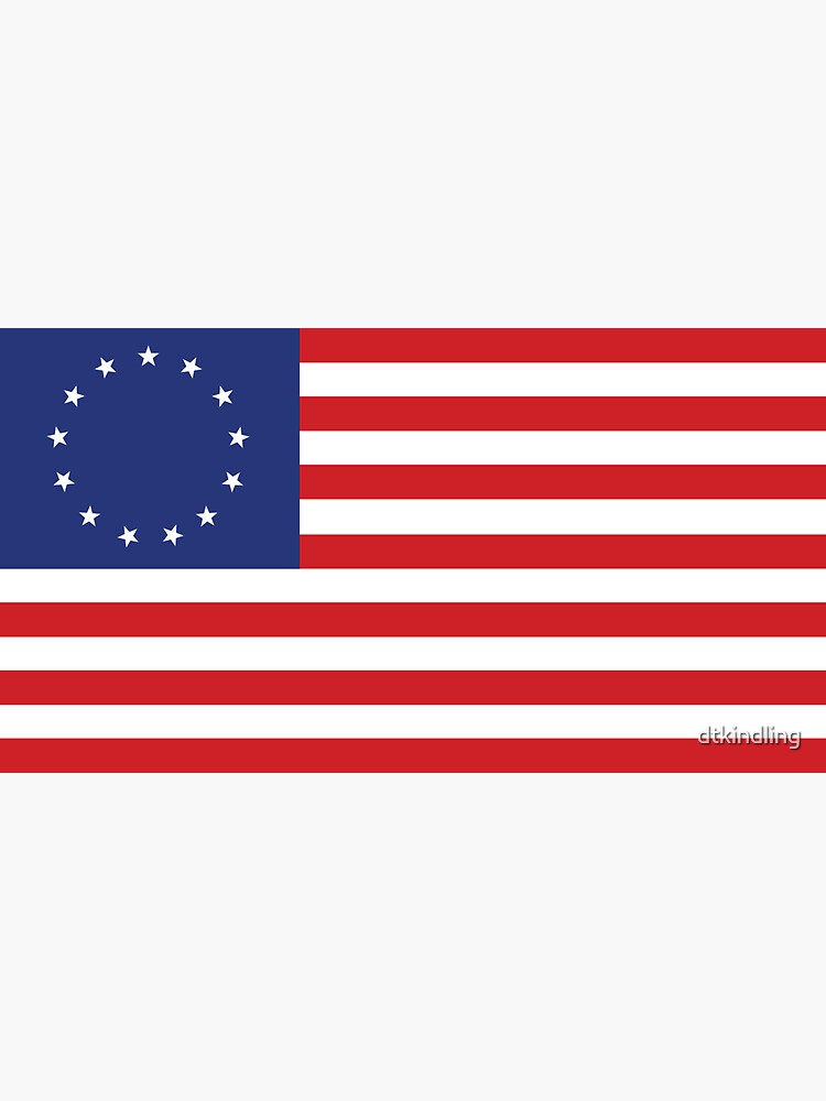 "Betsy Ross Flag" Sticker for Sale by dtkindling | Redbubble