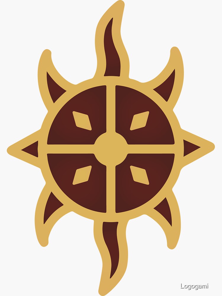 "Dawnguard Logo" Sticker for Sale by Logogami | Redbubble