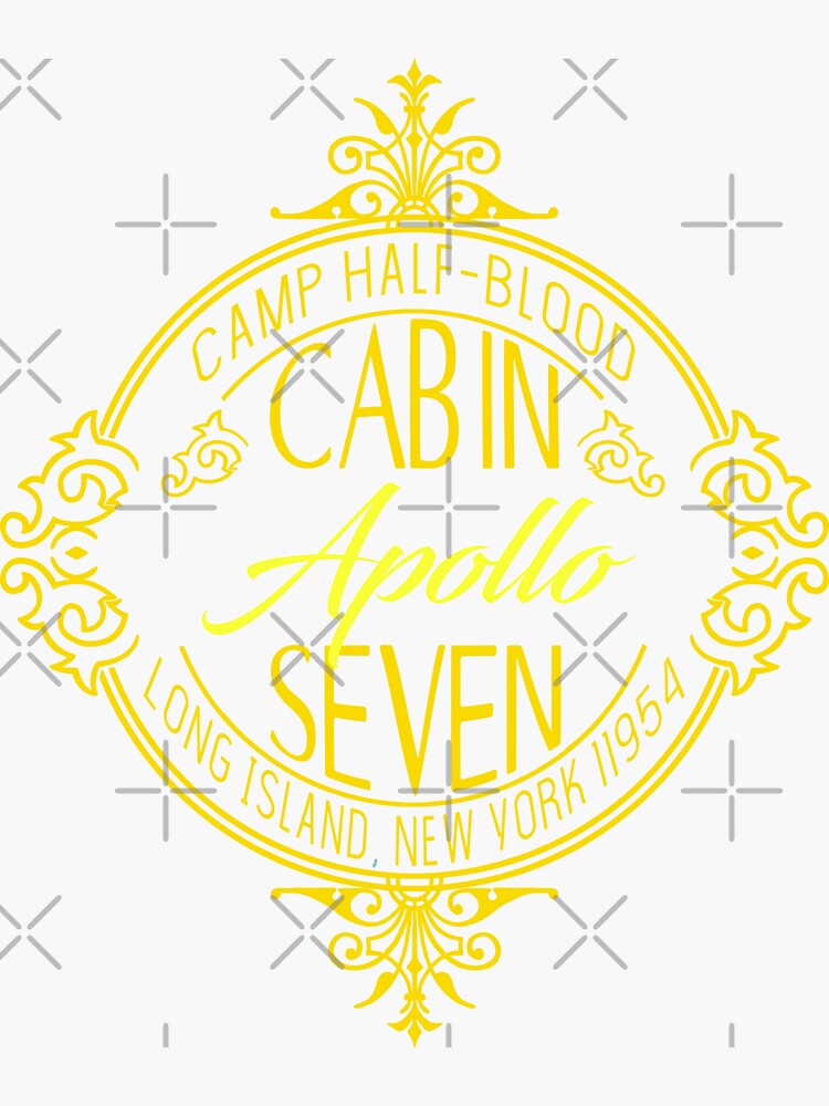 "Apollo Cabin 7" Sticker for Sale by Emma1706 | Redbubble