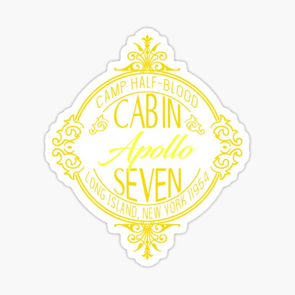 "Apollo Cabin 7" Sticker for Sale by Emma1706 | Redbubble
