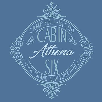 "Athena Cabin 6" Sticker for Sale by Emma1706 | Redbubble