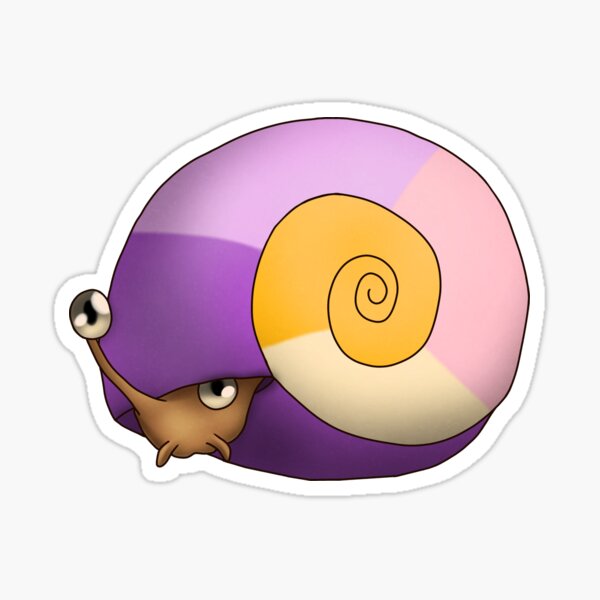 "Trixic Orbisian NBLW Coming Out Pride Snail" Sticker for Sale by ...