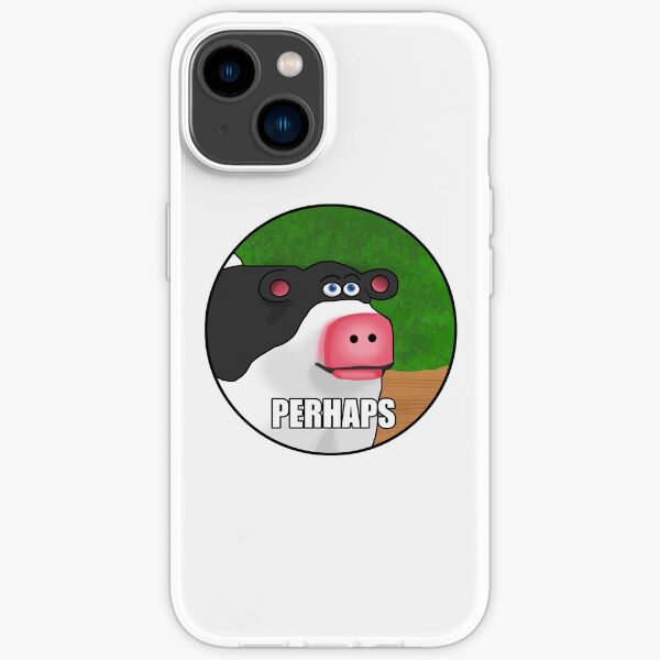 "Perhaps Cow Meme" iPhone Case for Sale by Barnyardy | Redbubble