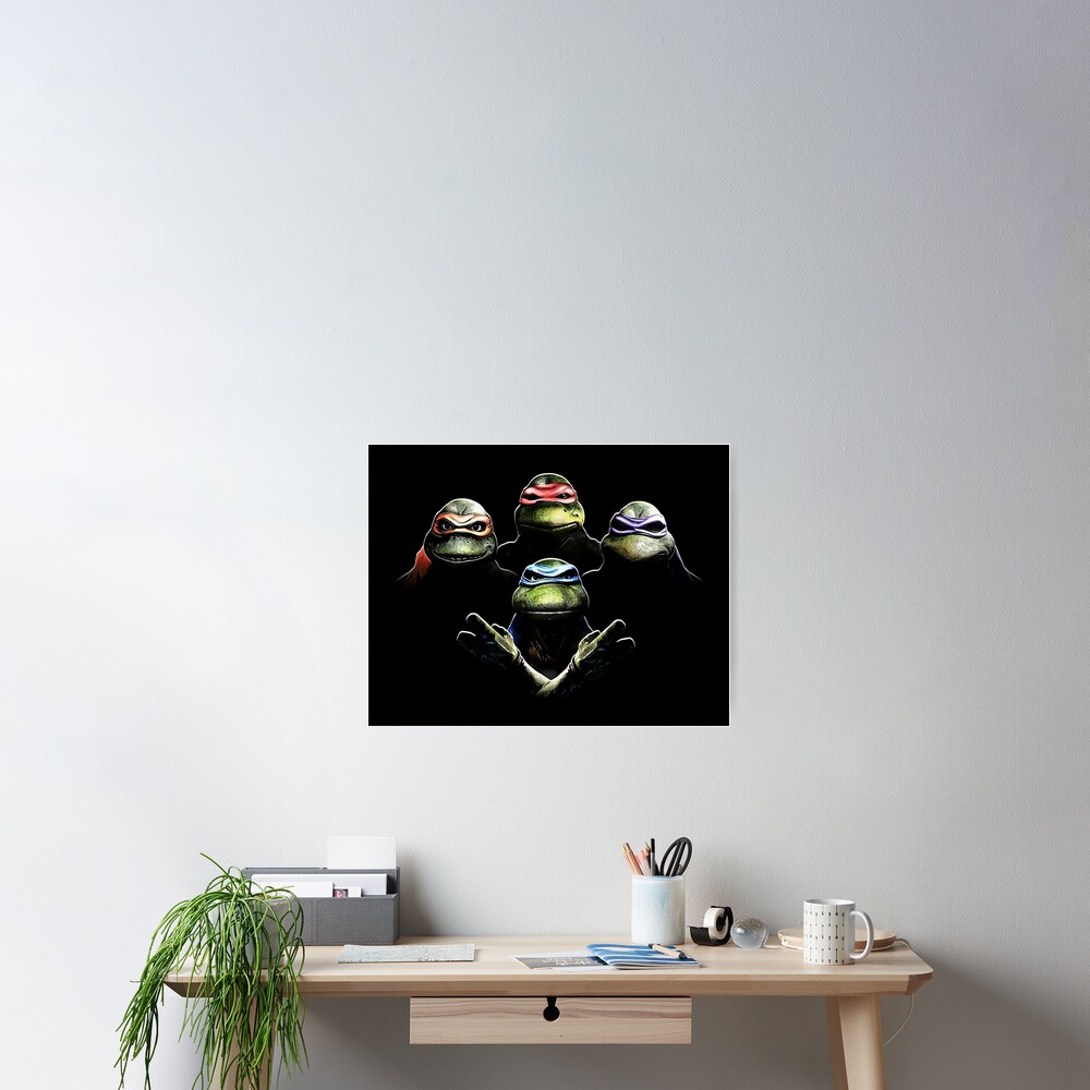 "Queen Ninja Turtles" Poster by CreativeSpero | Redbubble