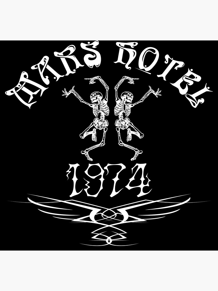 "Mars Hotel 1974 " Poster by mkkessel | Redbubble