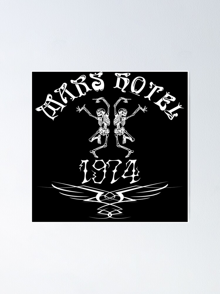 "Mars Hotel 1974 " Poster by mkkessel | Redbubble
