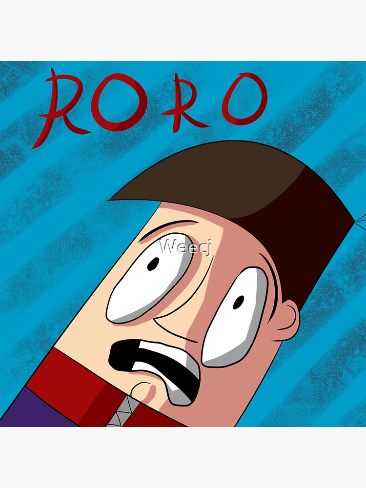 "Roro" Sticker by Weecj | Redbubble
