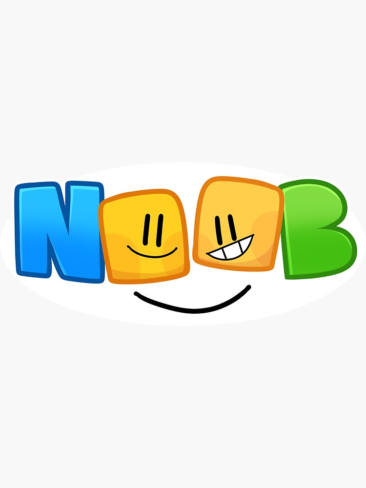 "NOOB" Sticker by KxraDraws | Redbubble