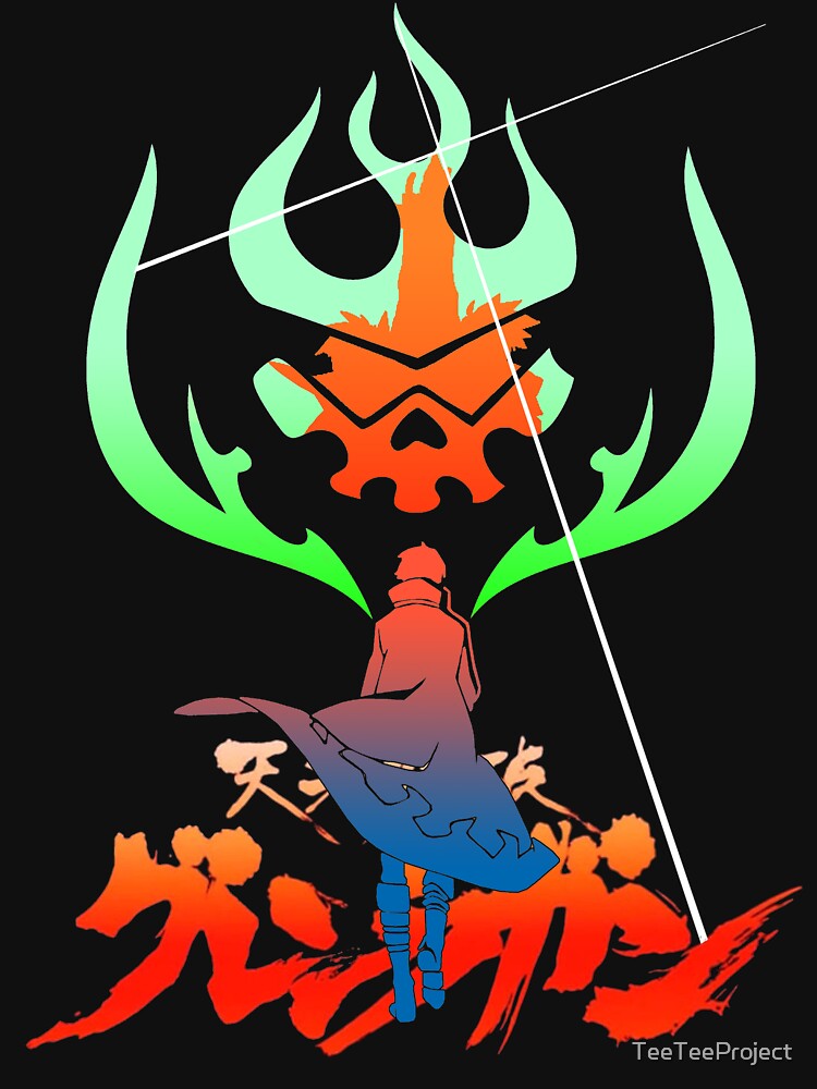 "Tengen Toppa Gurren Lagan" T-shirt for Sale by TeeTeeProject ...